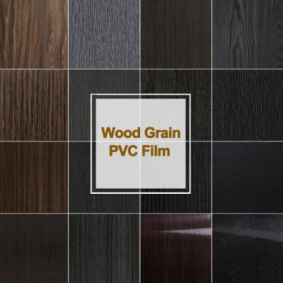 China PVC Wood Effect Wrap Film Heat Resistant Lamination Foil 0.15mm 600mm for Panels for sale