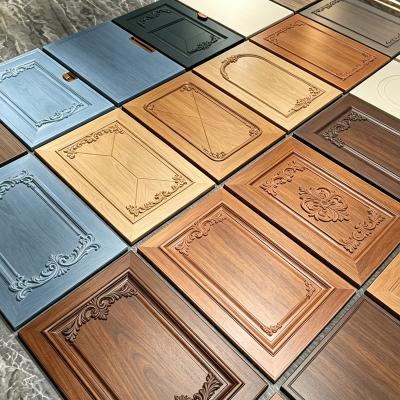 China Commercial Wood Grain PVC Film Foil Anti Scratch 0.14mm 0.16mm 0.18mm Thick for sale