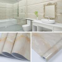 China Fire Retardant Marble PVC Film 0.12-0.50mm Impact Resistant Stone Foil for Hotel Office Renovation for sale