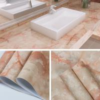 China Fire Retardant Marble PVC Film 0.12-0.50mm Impact Resistant Stone Foil for Hotel Office Renovation for sale