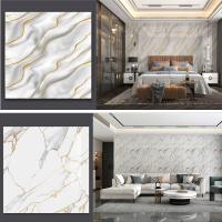 China High Gloss Marble Effect PVC Laminate Film 0.12-0.50mm for Architectural Surface for sale