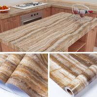 China Marble Effect PVC Decorative Film 0.10-0.60mm for Furniture REACH RoHS for sale