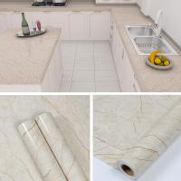 China Marble Effect PVC Decorative Film 0.20-0.50mm for Vacuum Press Lamination for sale
