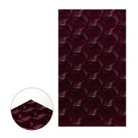 China 3D Geometric PVC Overlay Film 0.15-0.50mm Anti Scratch for Vacuum Pressing for sale