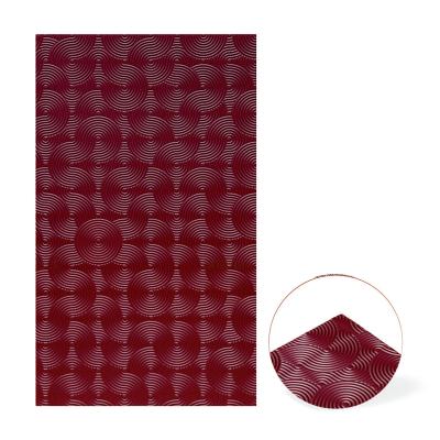 China 3D Geometric PVC Foil Film 0.15-0.60mm for Vacuum Press Panels Membrane Pressing for sale