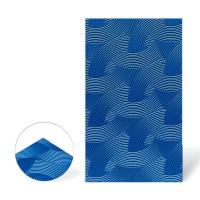 China 3D Textured PVC Membrane Film 0.30mm Stain Resistant for Furniture Wrapping for sale