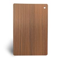 China UV Stabilized PVC Foil Digital Printing Wood Grain Outdoor Decor Film 1260mm 1450mm for sale