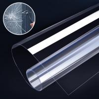 China High Strength PET Explosion Proof Security Window Film 195kg/cm Tensile 99% UV Rejection for sale
