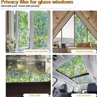 China Commercial Grade Privacy Window Film 17.72x78.74 inch Waterproof Decorative Glass Tint for Projects for sale