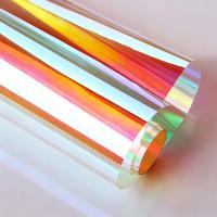 China Dichroic Security Window Film 4 Mil Iridescent Shatterproof Architectural Glass Tint for sale