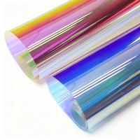 China Dichroic Security Window Film 4 Mil Iridescent Shatterproof Architectural Glass Tint for sale