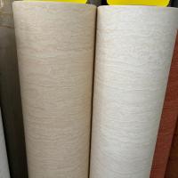 China Customized Waterproof PVC Furniture Foil Travertine Pattern Self Adhesive 0.14mm for sale