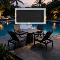 China Black Wood PVC Exterior Decorative Foil Anti UV Weather Resistance Wrap 50m to 1000m for sale