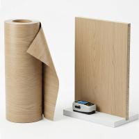 China 0.12mm-0.45mm PVC Overlay Film Decorative Foil for Melamine Paper Color Matching for sale
