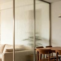 China Reeded Window Film | Fluted Glass Film | Privacy Decorative Glass Film PET for sale