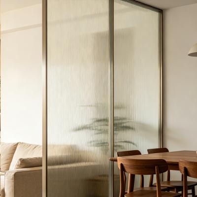 China Reeded Window Film | Fluted Glass Film | Privacy Decorative Glass Film PET for sale