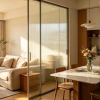 China Reeded Window Film | Fluted Glass Film | Privacy Decorative Glass Film PET for sale