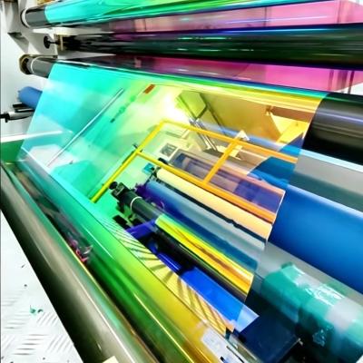 China Iridescent Window Film | Rainbow Glass Film | Chameleon Decorative Privacy Film for sale