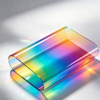 China Iridescent Window Film | Rainbow Color Shift Glass Film | Decorative Privacy PET Film for sale