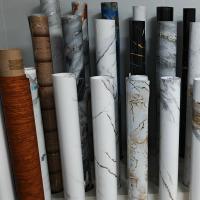 China Faux Marble Architectural Film | Matt Stone Pattern PVC Wall Wrap for sale