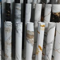China Faux Marble Architectural Film | Matt Stone Pattern PVC Wall Wrap for sale
