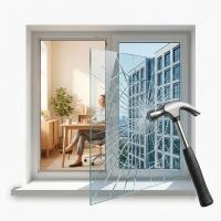 China 2.4M/2.8M Safety Window Film | Wide Format Anti-Shatter Glass Film PET for sale