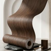 China Industrial Walnut PVC Foil for Furniture Fronts | Thermoforming Board Wrap for sale