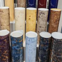 China High Gloss Burl Wood PVC Film | Luxury Architectural Foil for Furniture for sale