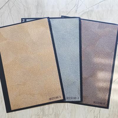 China Concentric Ripple PVC Film | Micro-Cement Spiral Texture Overlay for Interiors for sale