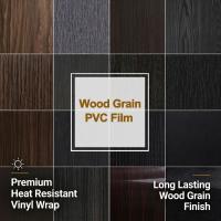 China PVC Wood Effect Wrap Film Heat Resistant Lamination Foil 0.15mm 600mm for Panels for sale