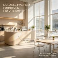 China OEM Wood Grain PVC Film 0.07-0.25mm Thickness 60-1240mm Width for Furniture Refurbishment for sale