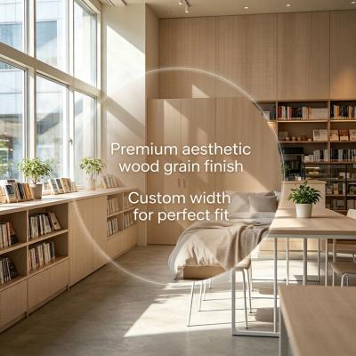 China Custom Width PVC Wood Effect Vinyl Wrap Film 0.12-0.6mm for Commercial Surface Refacing for sale