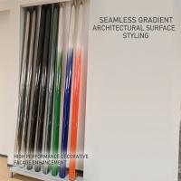 China 3m Gradient Architectural Glass Decorative Film for Large Glass Facades for sale