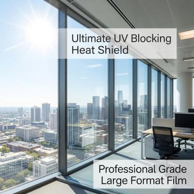 China Industrial Grade 3m Wide Anti Shatter Window Film Heat Shield 52% TSER for sale
