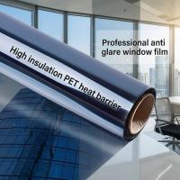 China High Insulation PET Glass Film 99% UV Protection Anti Glare Architectural Window Film 1.5mil for sale