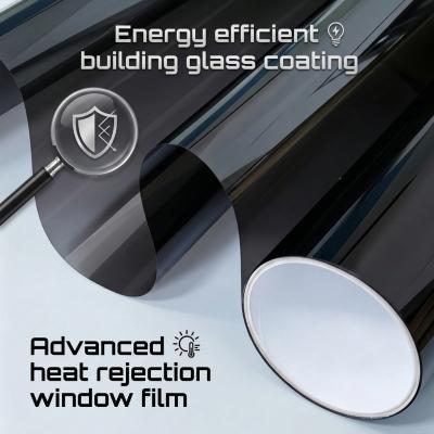 China Commercial Grade Building Insulation Film 92% Infrared Rejection Sun Barrier Window Tint for sale