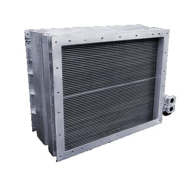 China Medical Sector Grade Aluminum Alloy Rail Transit Cooler With Serrated Fins 1.0 MPa for sale