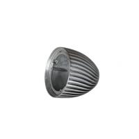 China Aluminum die casting parts round heatsink LED housing for sale