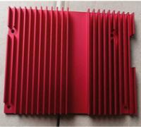 China Customized Carmine Anodizing Extrusion Heat Sink Black For Electronic Device for sale