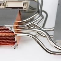 China Custom Anodized Heatpipe Welding Zipper Stacked Fin heat sink for Communication Equipment Radiator for sale