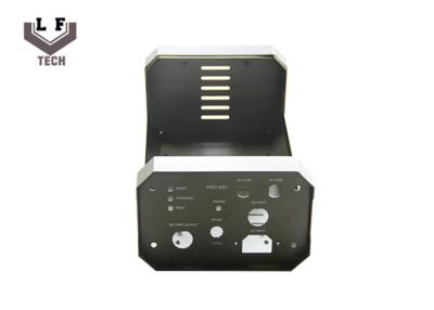 China Custom Made Metal Stamps Olive Drab Anodized Enclosure PartsTampo Printing for sale