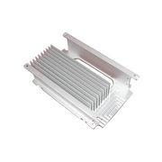 China Solar Energy Equipment Extruded Aluminum Heatsink Silver Anodize for sale