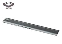 China Natural Anodized Square Aluminum Parts Anti Tipper Bar Customized for sale