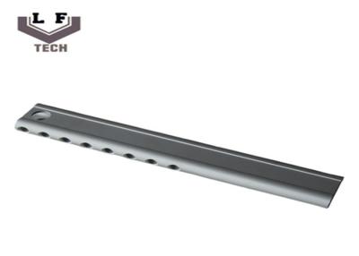 China Natural Anodized Square Aluminum Parts Anti Tipper Bar Customized for sale