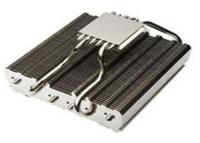 China CPU Cooling LED Light Copper Pipe Heat Sink Anodized Treatment Stacked Heatsink for sale