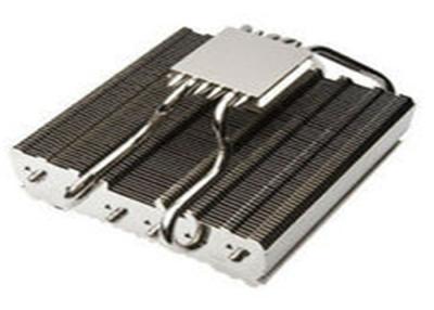 China CPU Cooling LED Light Copper Pipe Heat Sink Anodized Treatment Stacked Heatsink for sale