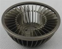 China Sliver black Golded Round Reflow soldering Aluminum heat sink for LED light for sale
