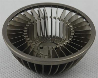 China Sliver black Golded Round Reflow soldering Aluminum heat sink for LED light for sale