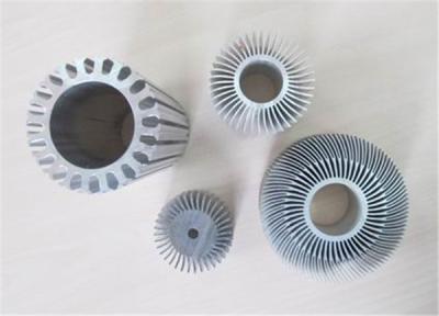 China Clear Anodizing Hollow Aluminum Sun Flower Extrusion Sink Agricultural for sale