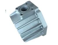 China Silver White Aluminium Die Castings Electrostatic Spraying Aluminum Cast Parts for sale